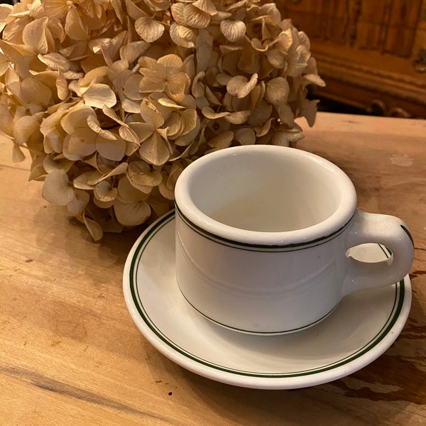 Diner Cup and Saucer - Etsy
