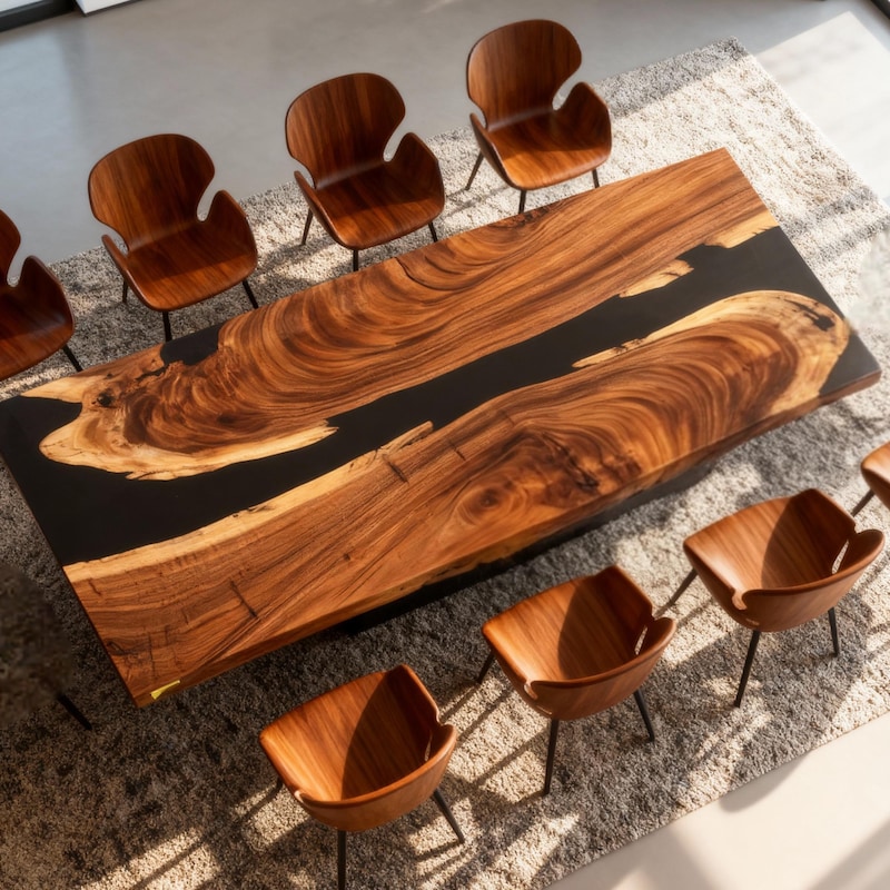 Resin Tables Dining Room - Etsy