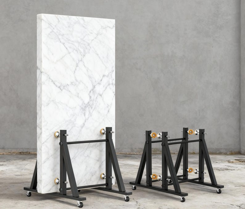 Heavy-duty Display Rack for Slabs & Doors | Industrial-grade Stand for ...