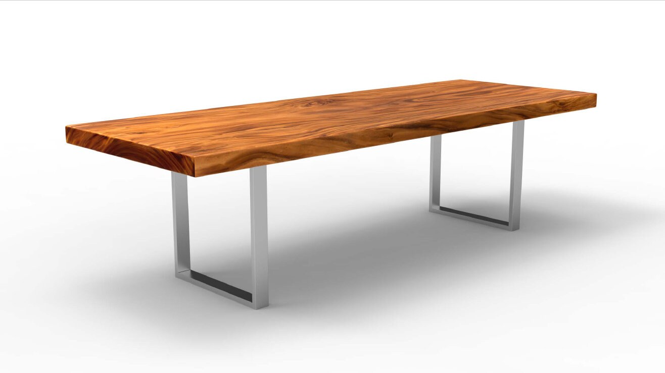 Rustic/ Artisinal "u" Table Legs(2pc),heavy-duty Table Legs, U-shaped ...