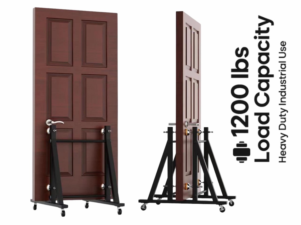 Heavy-duty Display Rack for Slabs & Doors | Industrial-grade Stand for ...