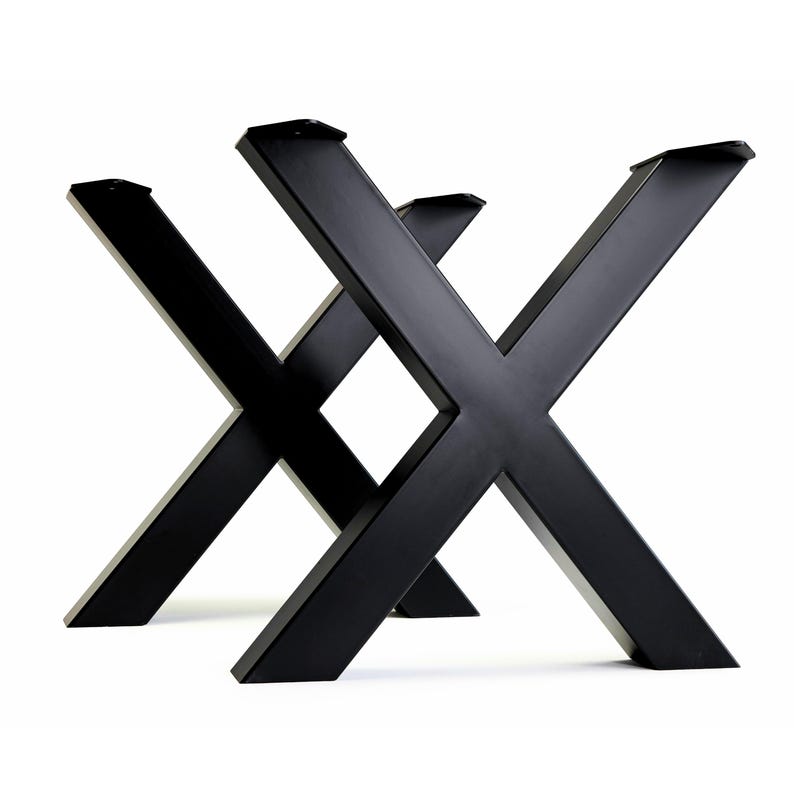 Heavy Duty Xtable Legs(2pc),heavy-duty Table Legs, X-shaped Legs, 28''W ...