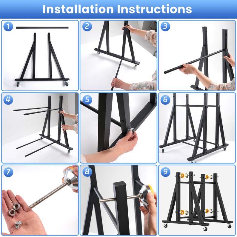 Heavy-duty Display Rack for Slabs & Doors | Industrial-grade Stand for ...
