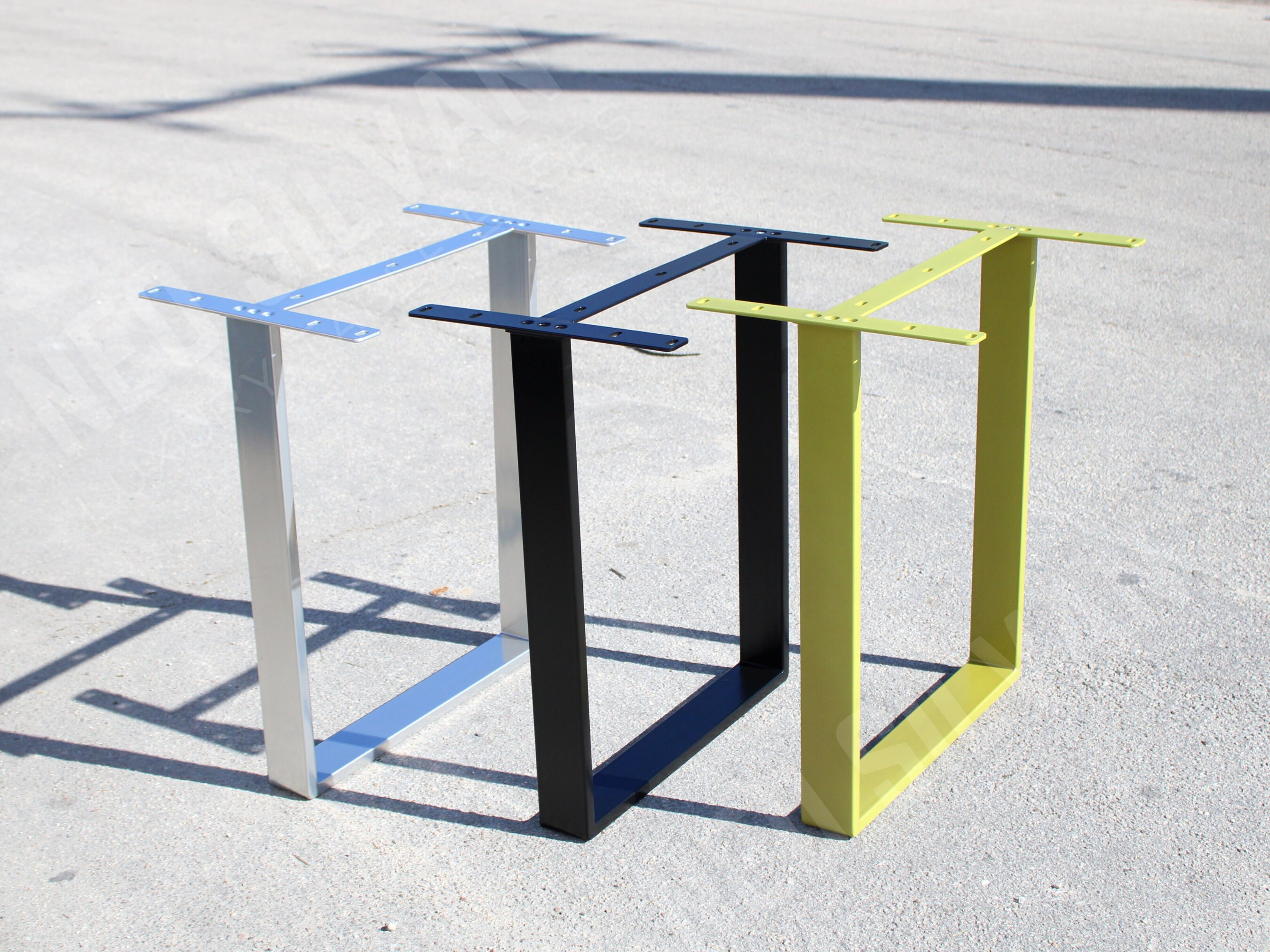 Rustic/ Artisinal "u" Table Legs(2pc),heavy-duty Table Legs, U-shaped ...