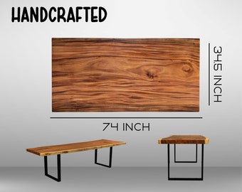 Custom Wooden Dining Room Table - Etsy