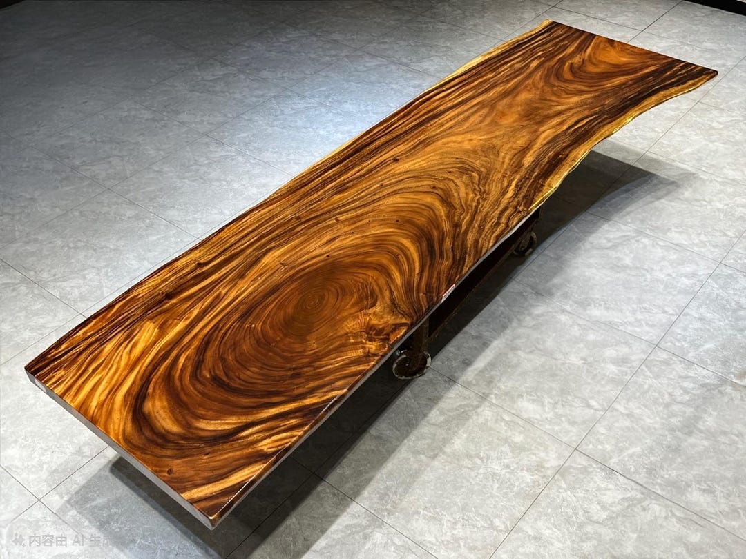 Big SALE! 12ft Extra Long Live Edge Slab, Extra Long Conference Table ...