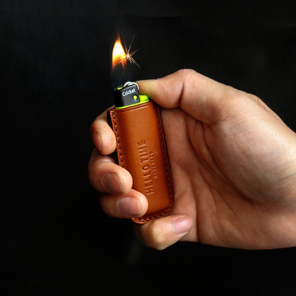 Personalized Leather Lighter Case for Bic/cricket Lighter - Etsy