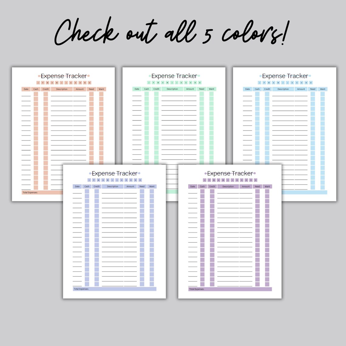 Printable Simple Planner, Planner for Organization & Productivity in ...