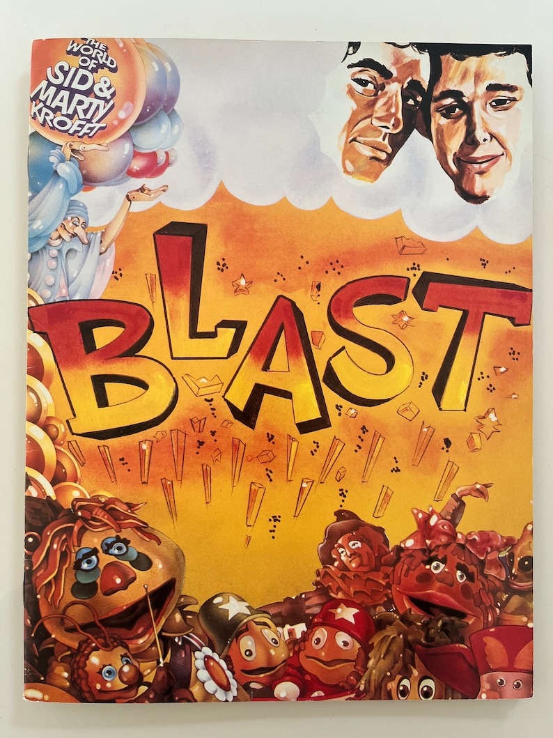Rare Sid & Marty Krofft 1991 Puppet Show Program - Etsy