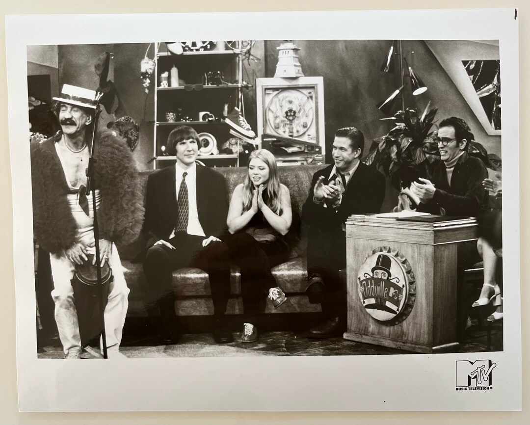 Vintage Oddville, MTV Publicity Photo With Jimmy Del Rio! - Etsy