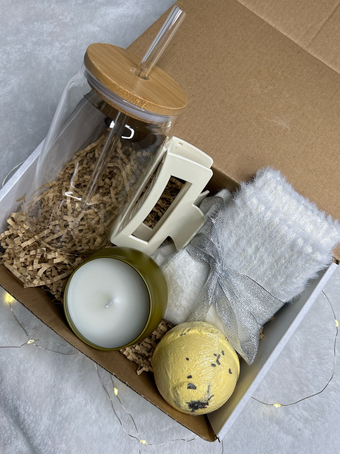 Hello Relaxation Gift Box for Women, Hygge Gift Box, Self Care Gift Box ...