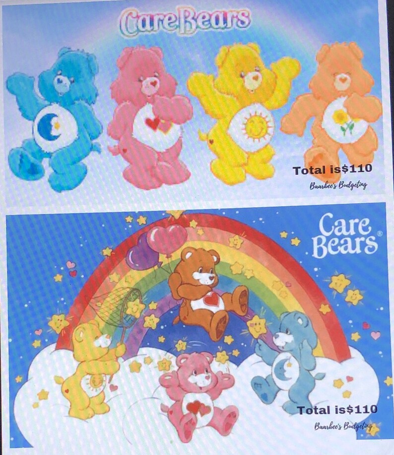 Cartoon Bear Scratch Offs - Etsy