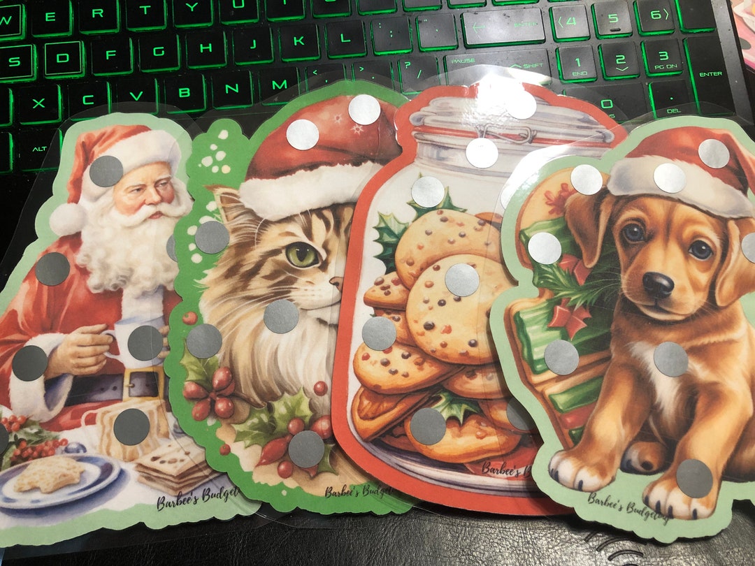 Christmas Scratch Offs - Etsy