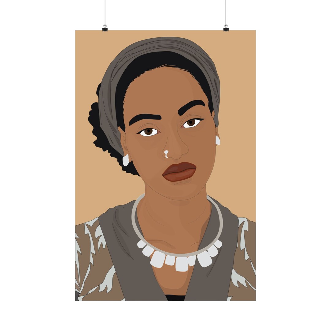 The Stare | Wall Art Poster, Graphic Artwork, Contemporary Poster Print ...