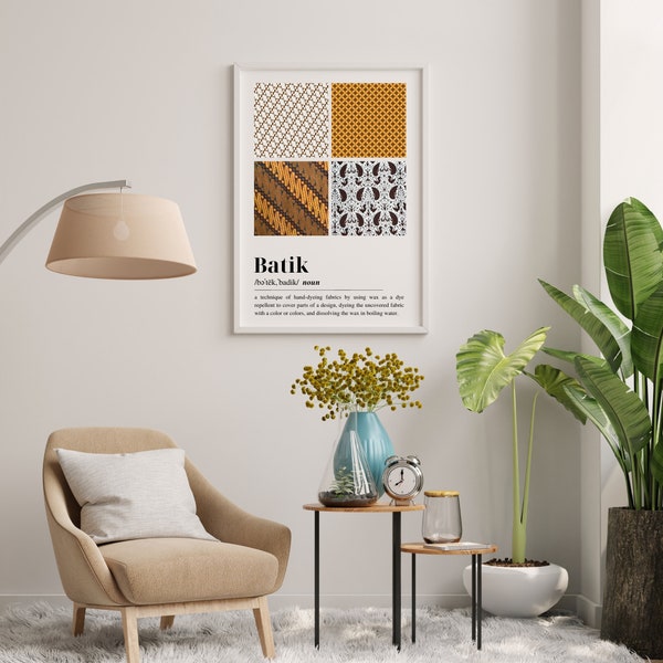 Batik Art - Etsy