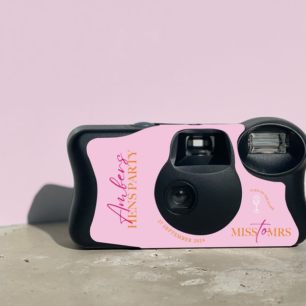 2 X Kodak Disposable Camera Wrap Cover Hand Drawn, Illustration Wedding ...