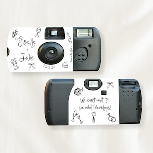 2 X Fuji Film Quicksnap Disposable Camera Wrap Cover Stickers Hand ...