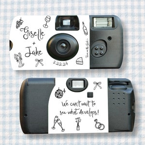 2 X Fuji Film Quicksnap Disposable Camera Wrap Cover Stickers Hand ...