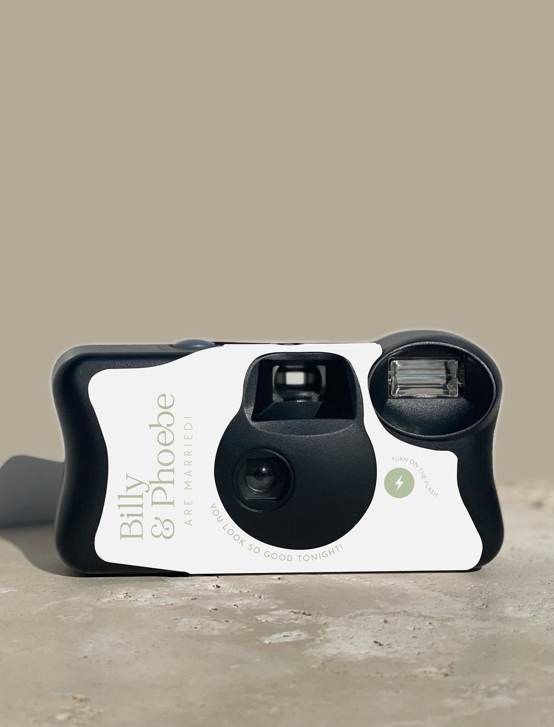 2 X Kodak Disposable Camera Wrap Cover Sage Green Wedding **sticker ...