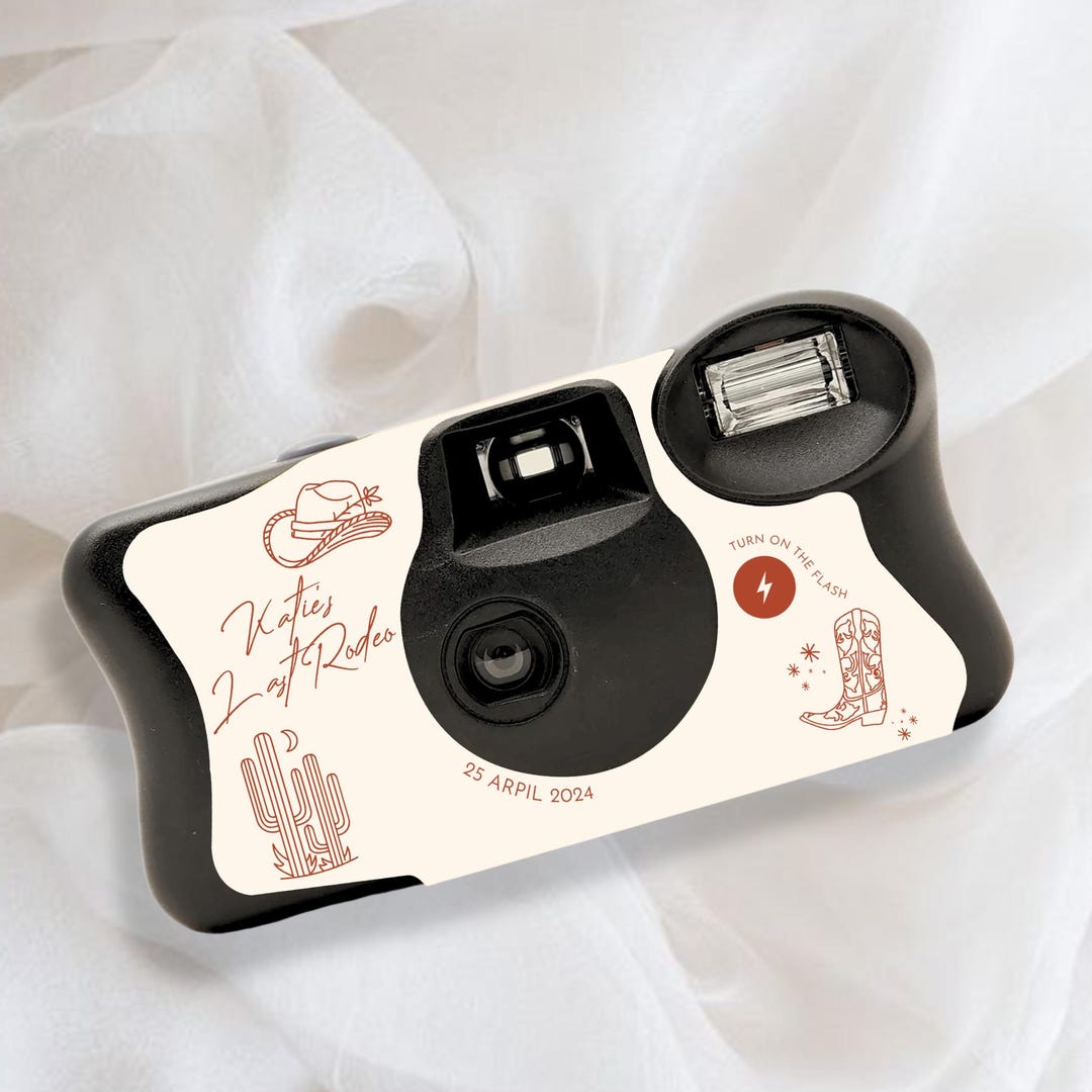 2 X Kodak Disposable Camera Wrap Cover Beige and Orange, Last Rodeo ...