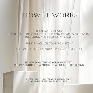 Linen Sign, Iron on Sign, Welcome Sign, Diy Sign, Welcome to Our ...