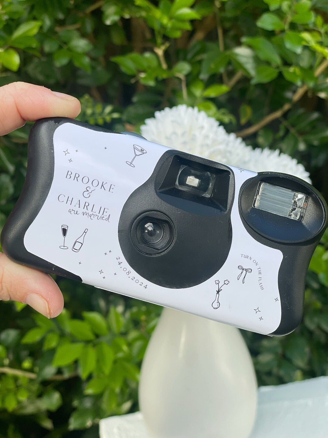 2 X Kodak Disposable Camera Wrap Cover Minimal Style, Wedding 2 X ...