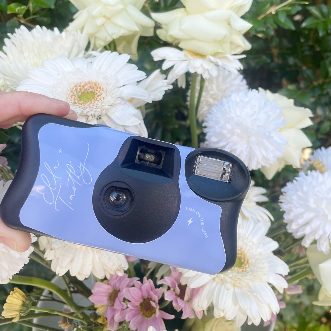 2 X Kodak Disposable Camera Wrap Cover, Dusty Blue, Kodak Funsaver ...
