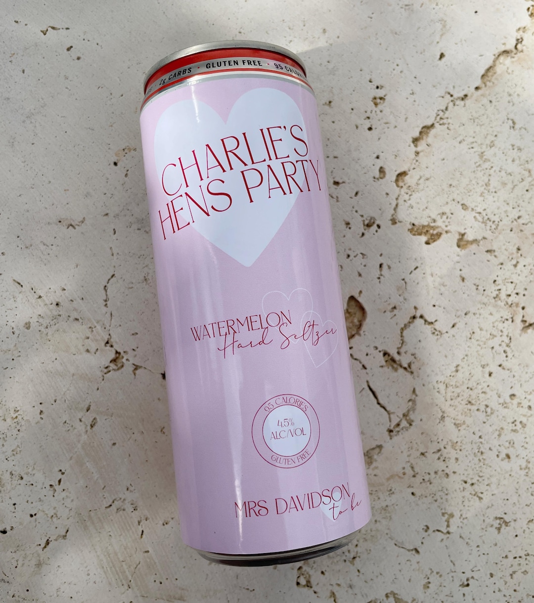 Custom White Claw Can Label, Seltzer Label, Custom Cans Sticker, Hens ...