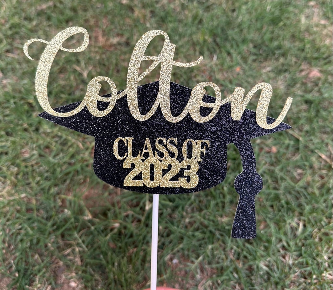 Graduation Cake Topper - Etsy
