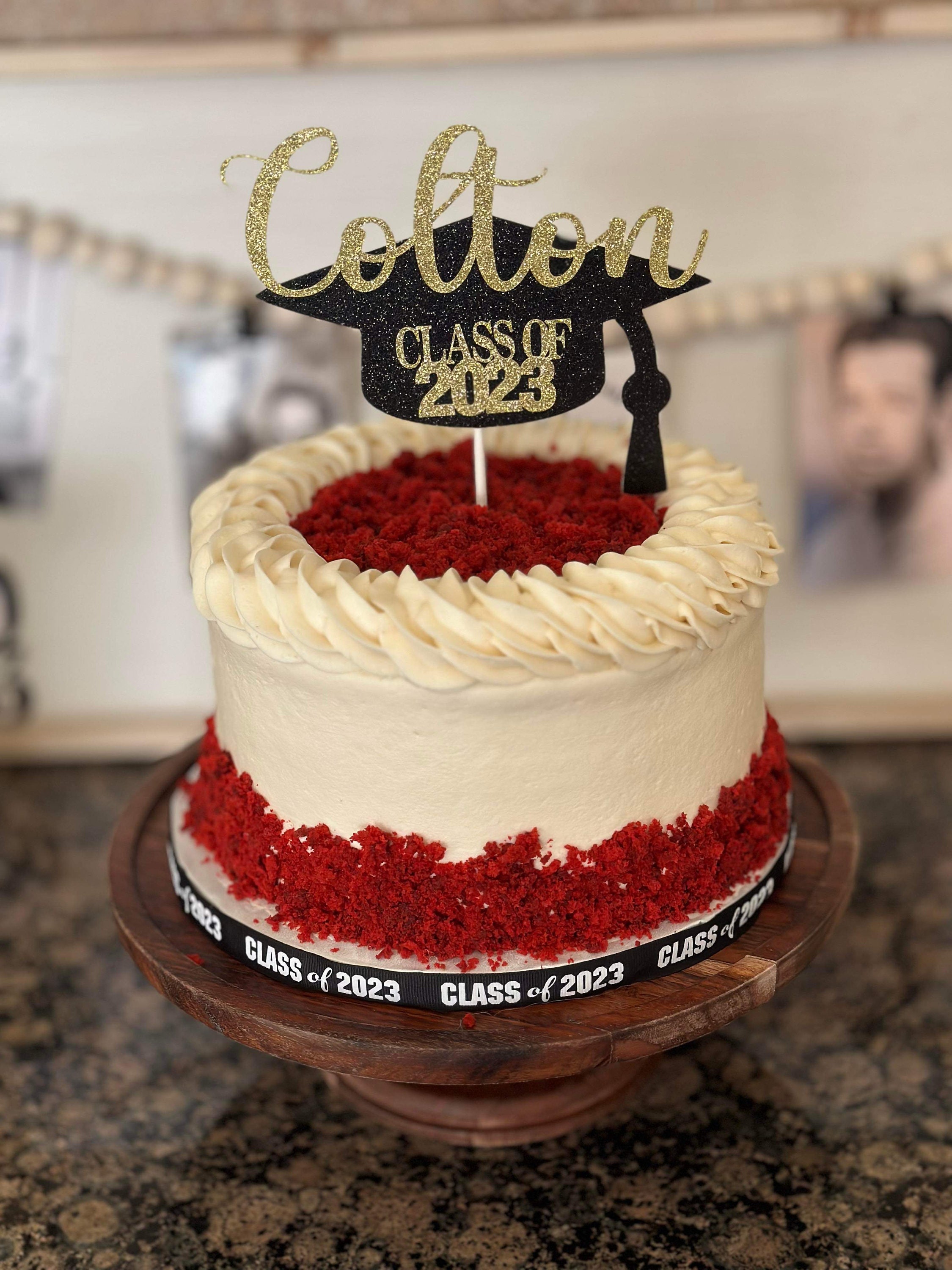 Graduation Cake Topper - Etsy