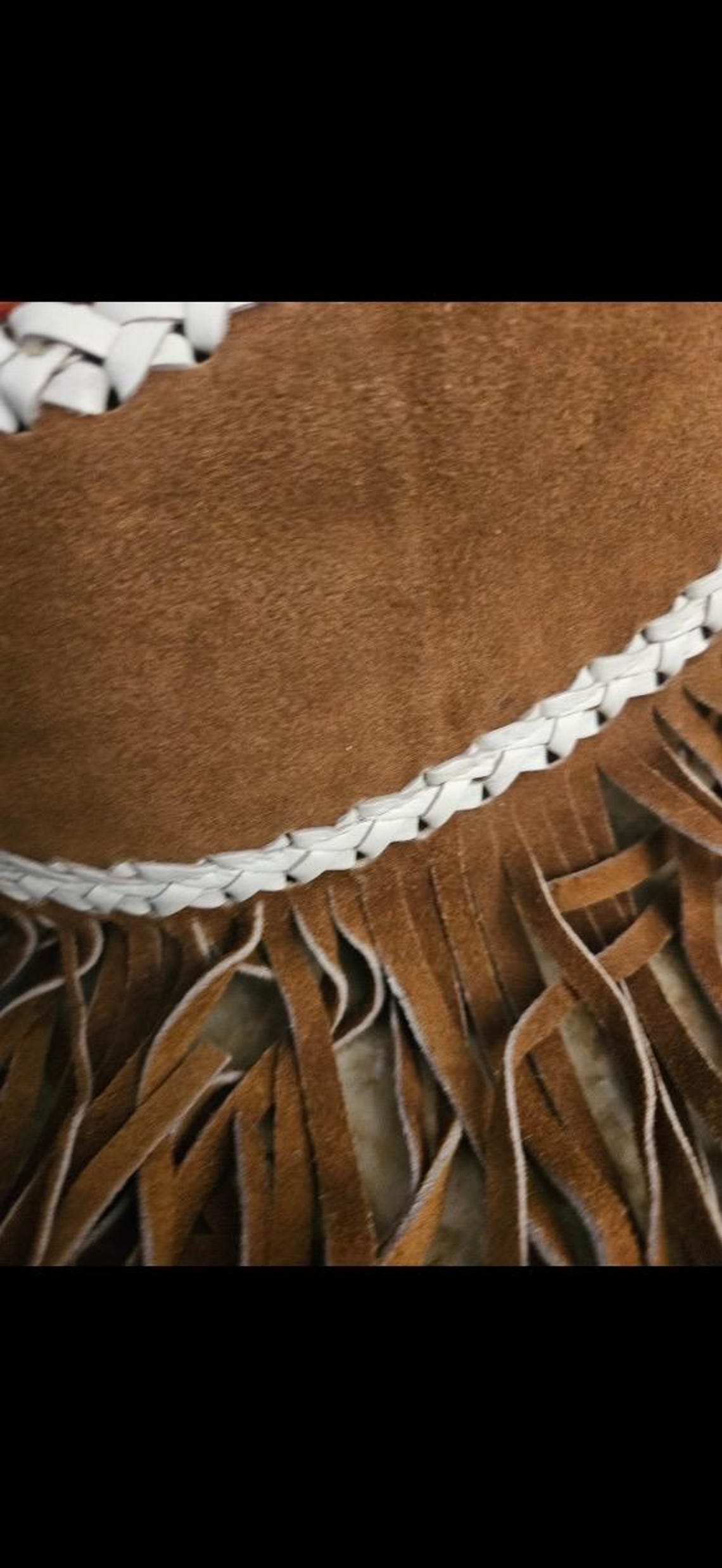 Suede Leather Bag With Beadwork - Etsy