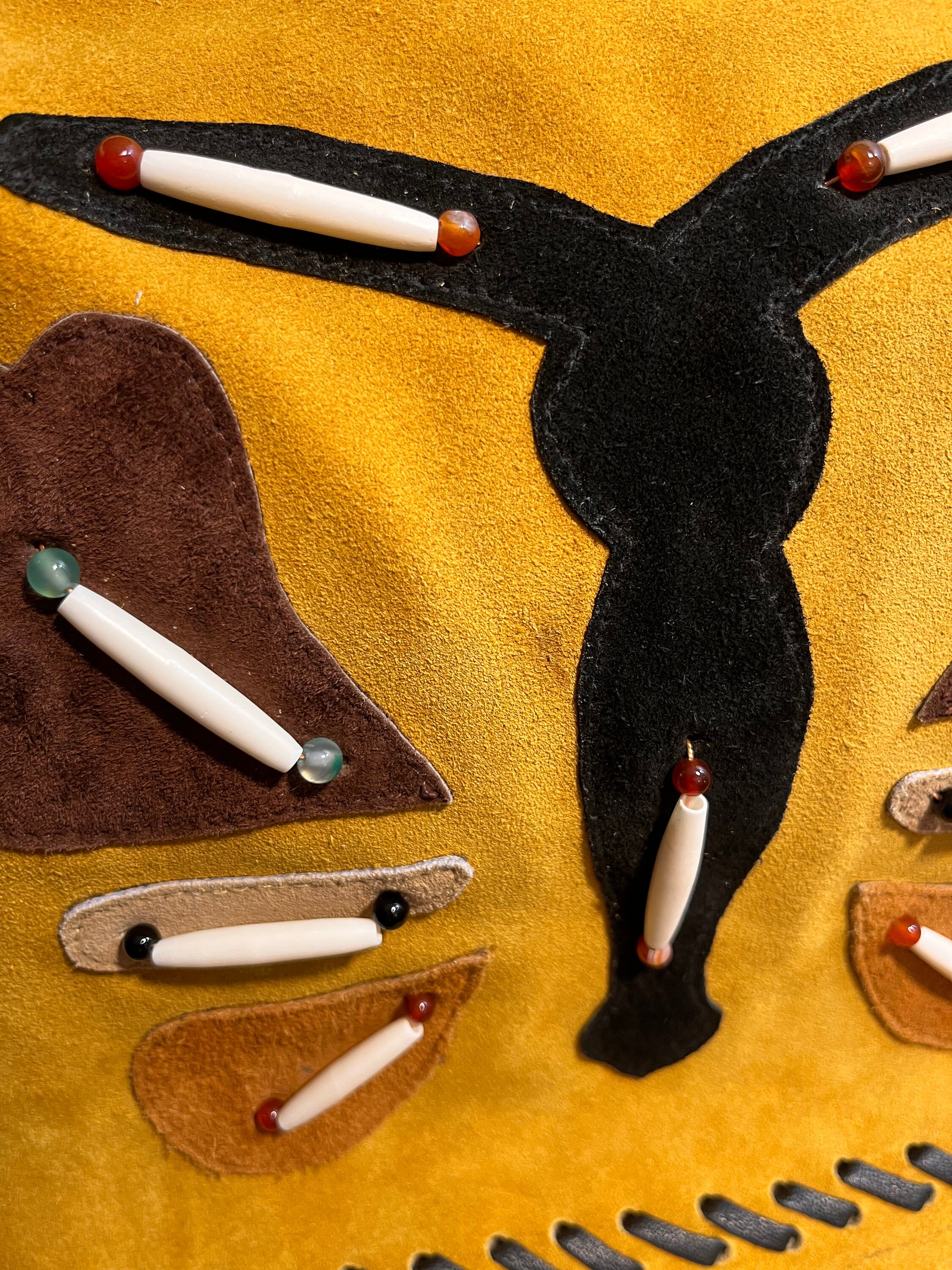 Suede Leather Butterfly Bag - Etsy