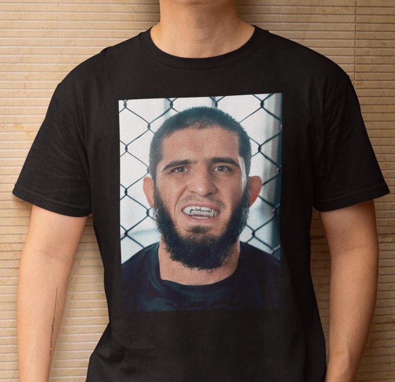 Islam Makhachev T-shirt | Gift for Men | UFC MMA Training Shirt ...