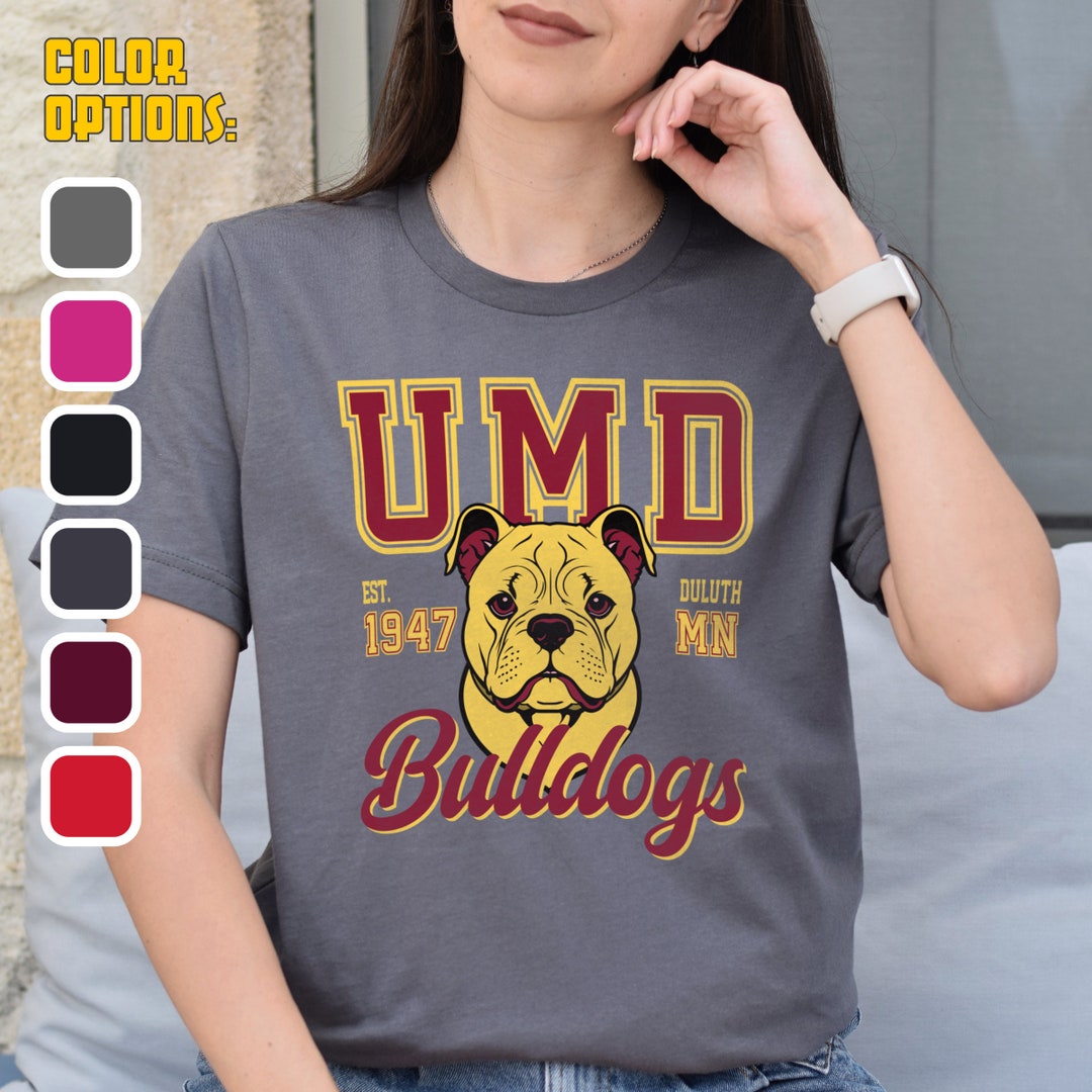 UMD Shirt, Bulldogs School Logo, University of Minnesota Mascot, Duluth ...
