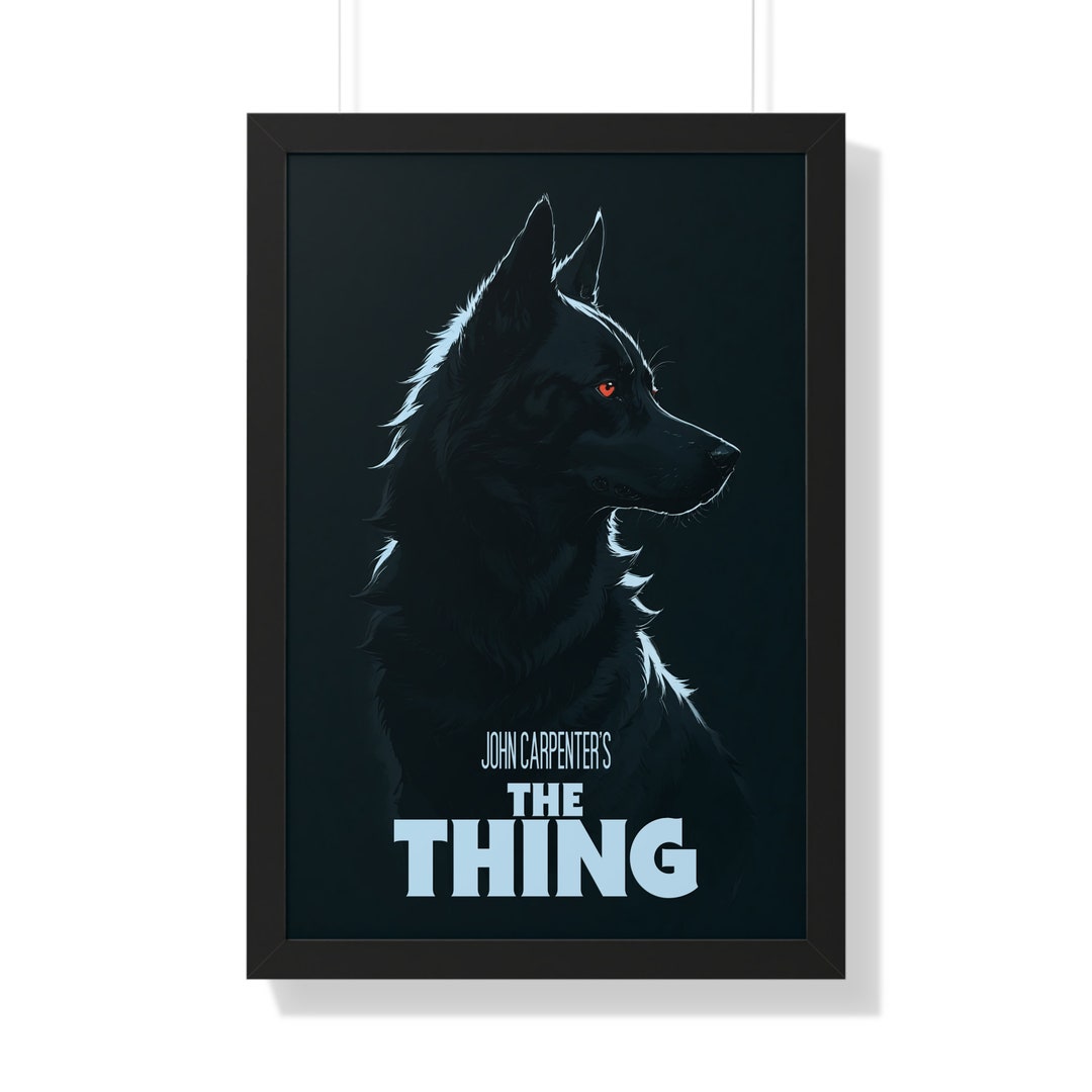 The Thing Fan Art Poster, Classic Horror Art Print, John Carpenter Wall ...