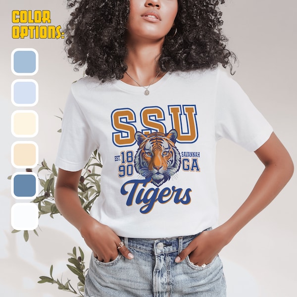 Savannah State University Logo - Etsy