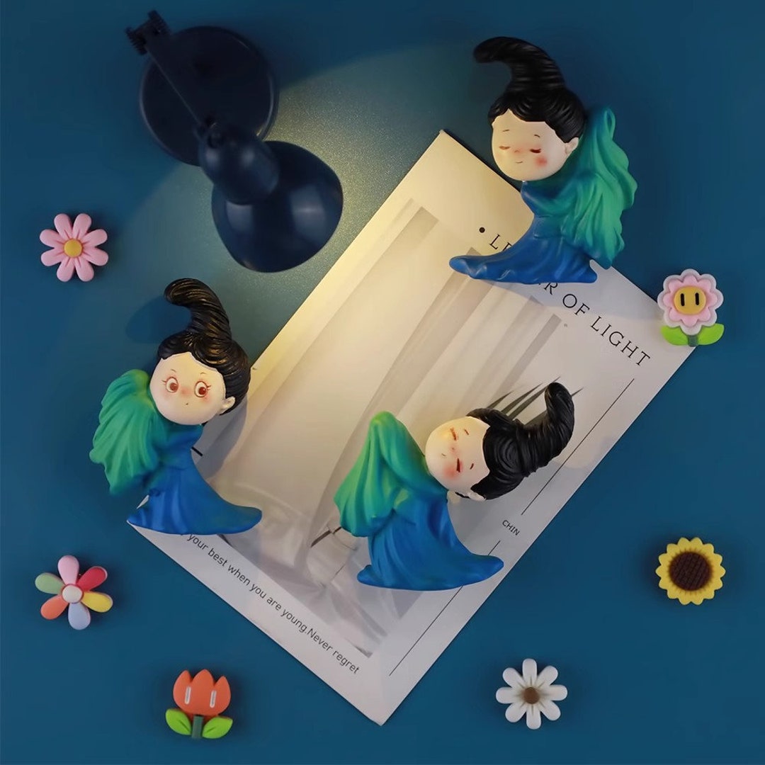 Ancient Chinese Dancing Girl Fridge Magnet Cute Character - Etsy