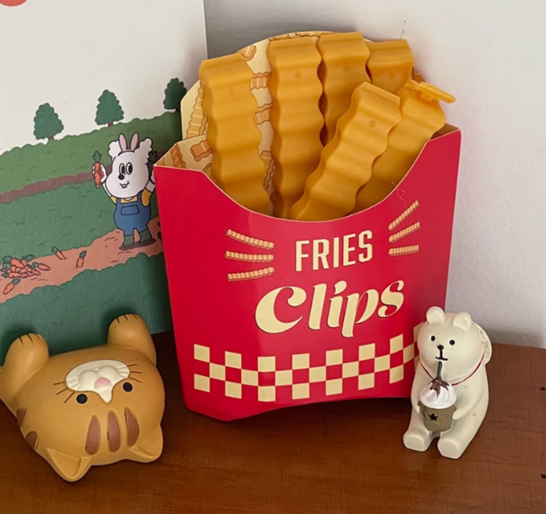 12pc/set,creative French Fries Refrigerator Magnet,simulation 3D Food ...