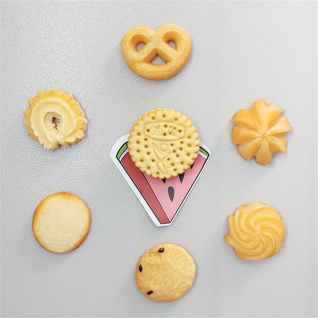 Realistic Cookies Fridge Magnet Funny 3D Cookies Refrigerator - Etsy