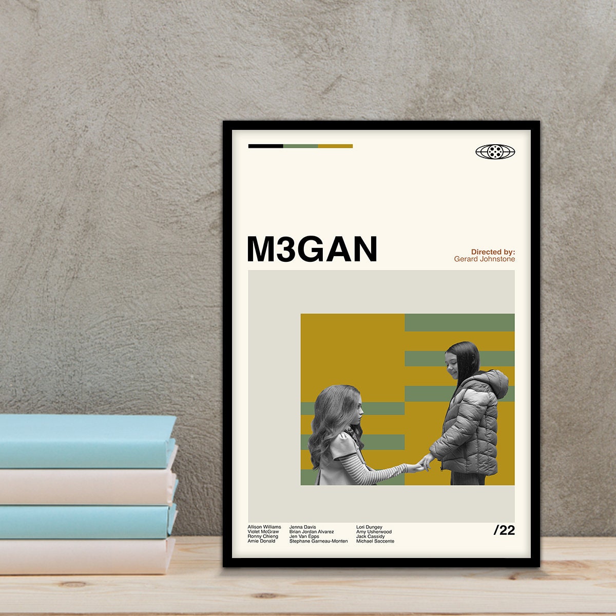 M3GAN Poster Minimalist Movie Poster Modern Poster Vintage - Etsy