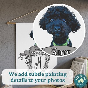 Custom Dog Pennant Banner, Personalized Pennant Flag Using Pet Photo ...