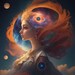 Stardust Serenade - Celestial Girl Digital Art - Etsy