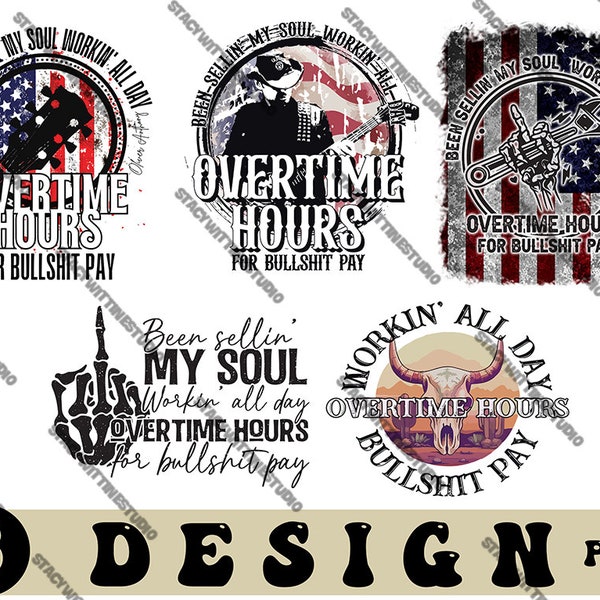 Working All Day Overtime Hours Svg - Etsy