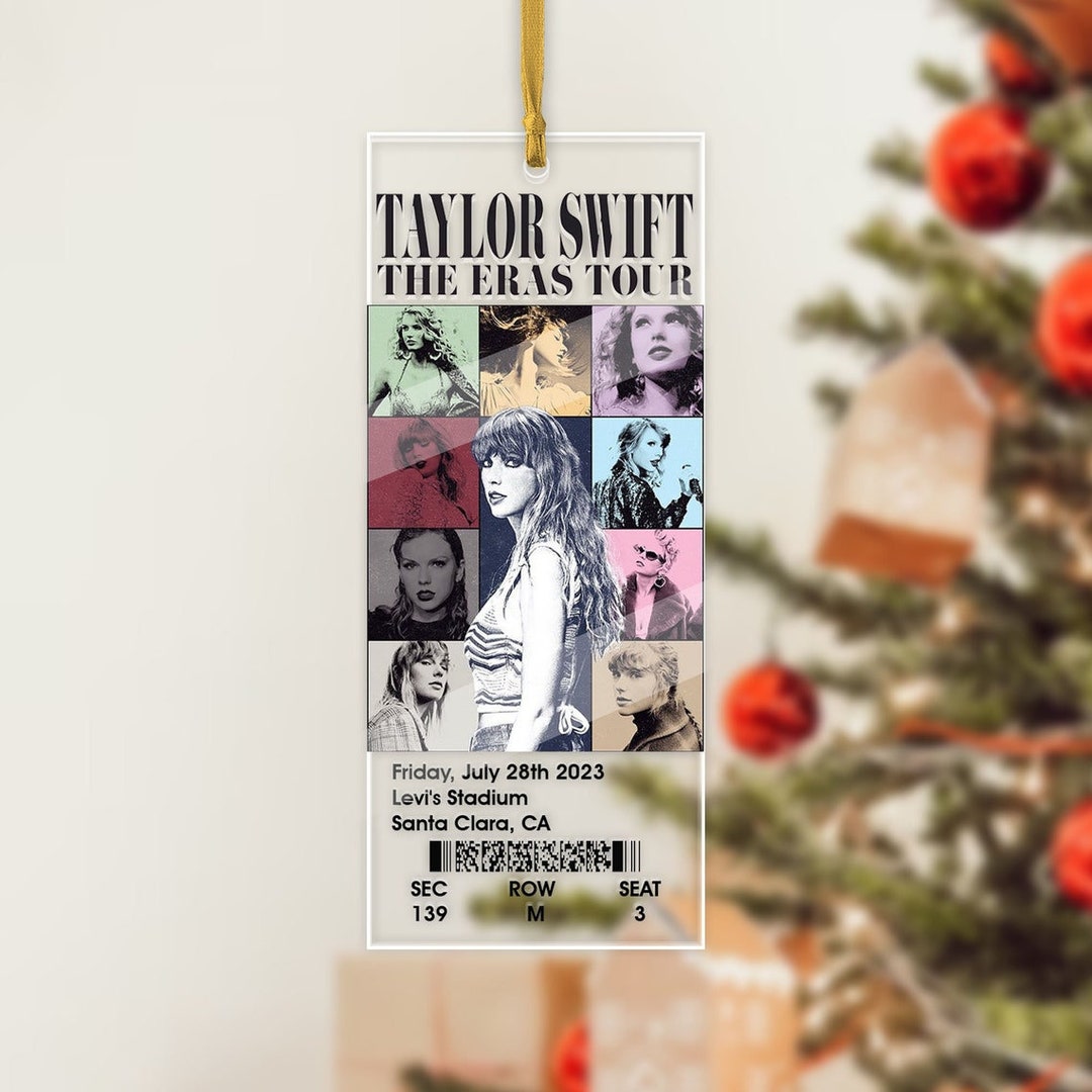 Personalized the Eras Tour Ticket Inspired Transparent - Etsy