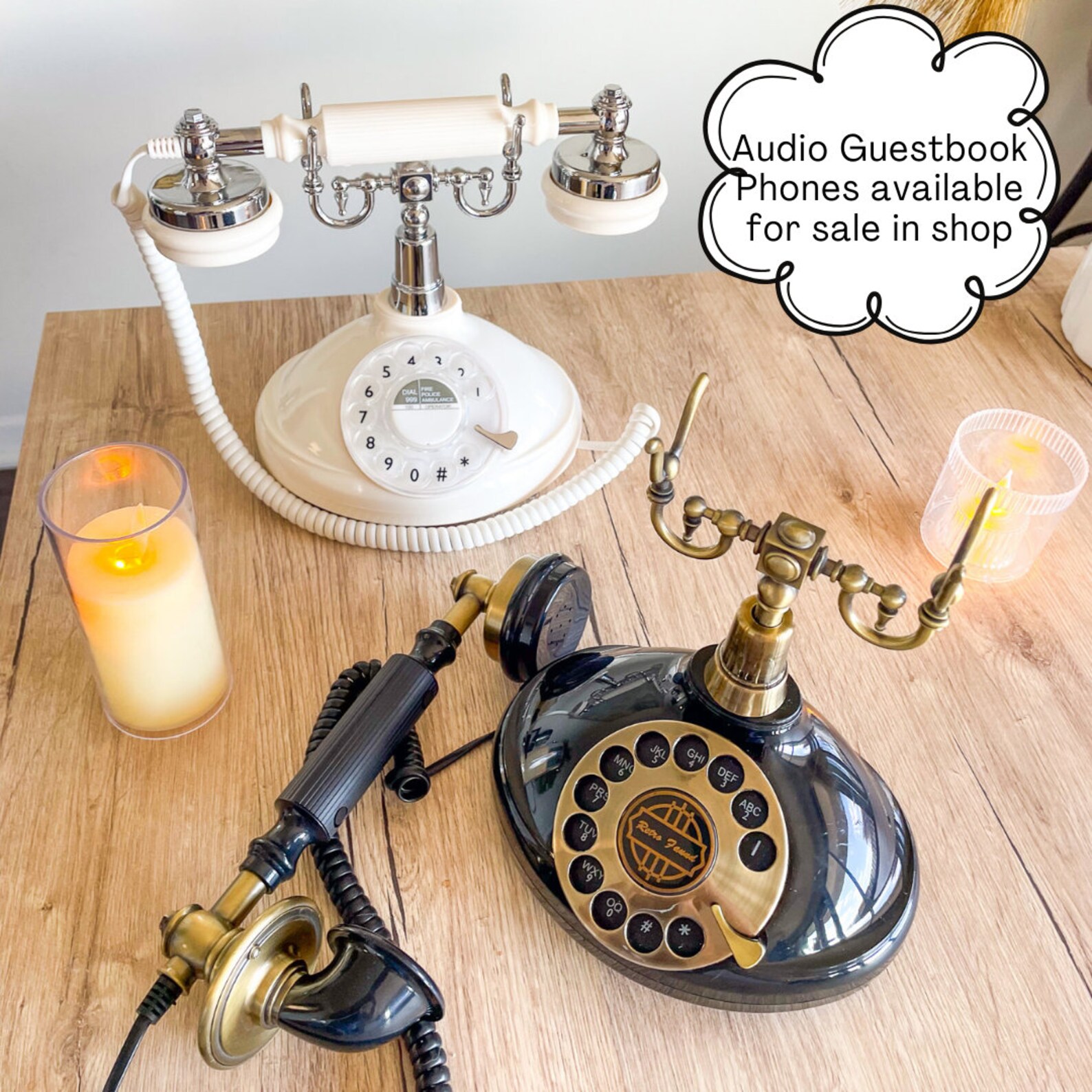 Audio Guestbook Sign | Phone Guest Book Instruction Sign | Leave a ...