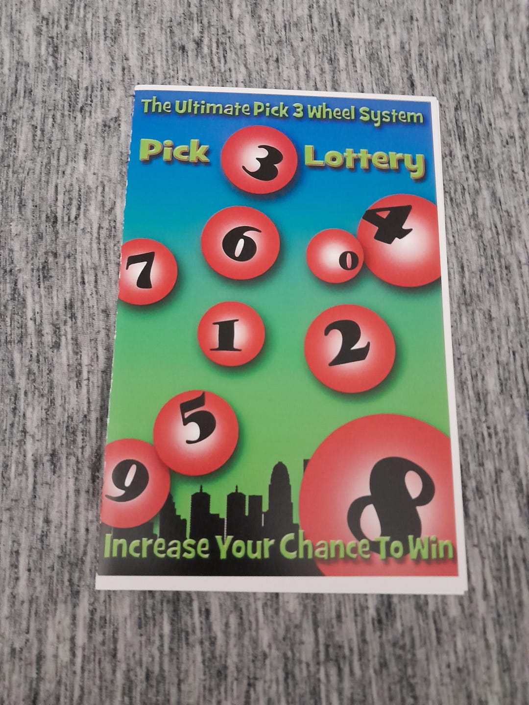 Pick 3 Lottery Wheel System - Etsy