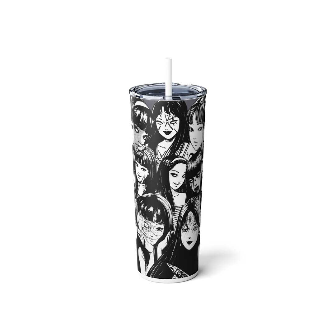 Junji Ito Tomie Collage Skinny Steel Tumbler With Straw 20oz - Etsy