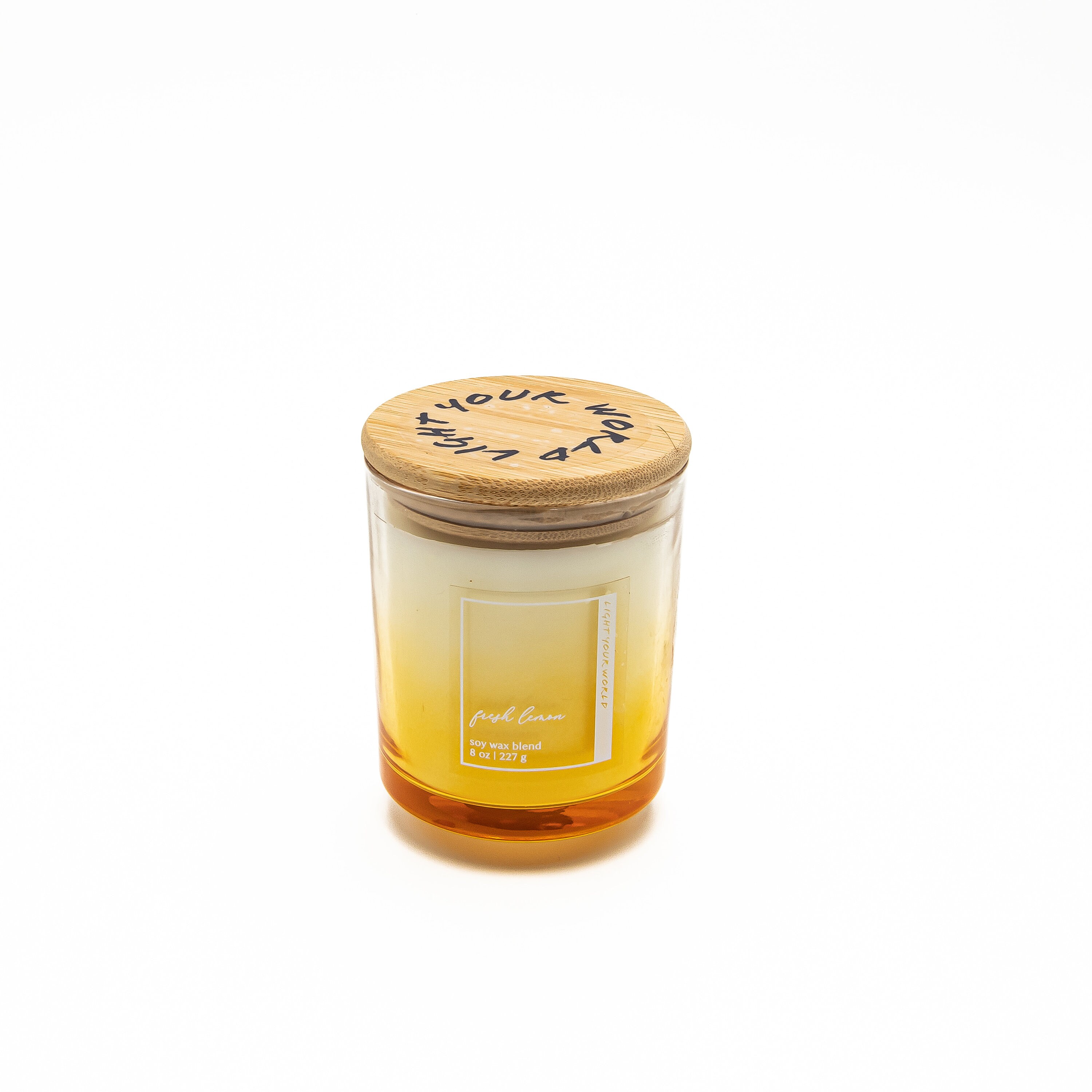 Bye Bye Stinky Smell Set Lemon Candle and Room Spray Scent Bundle Clean ...