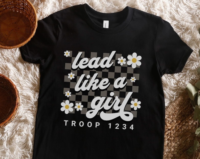 Custom Girl Scout Shirt, Oh Hey Junior, Scout Troop Number Shirt ...