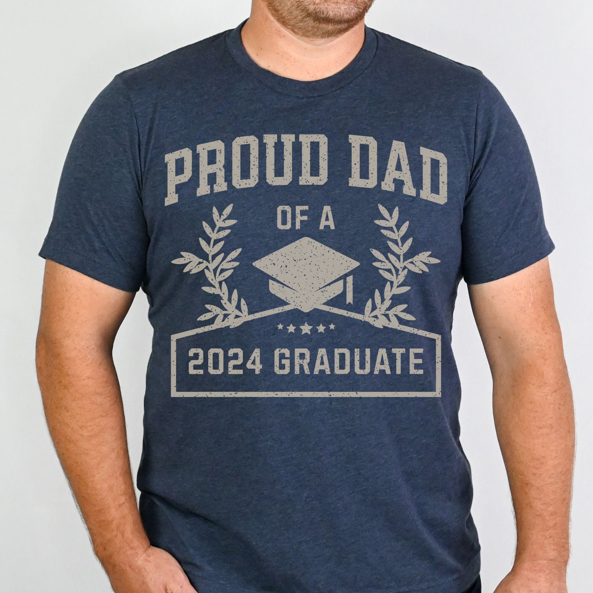 Proud Dad Shirt 2024 College Graduation, Proud Parents of Graduate ...